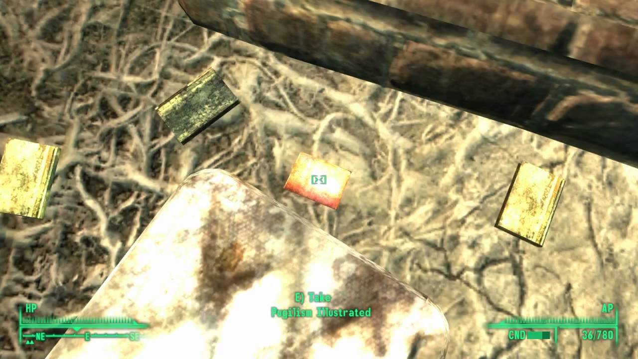 Fallout 3: Unarmed Book Location - Faded Pomp Estates - YouTube