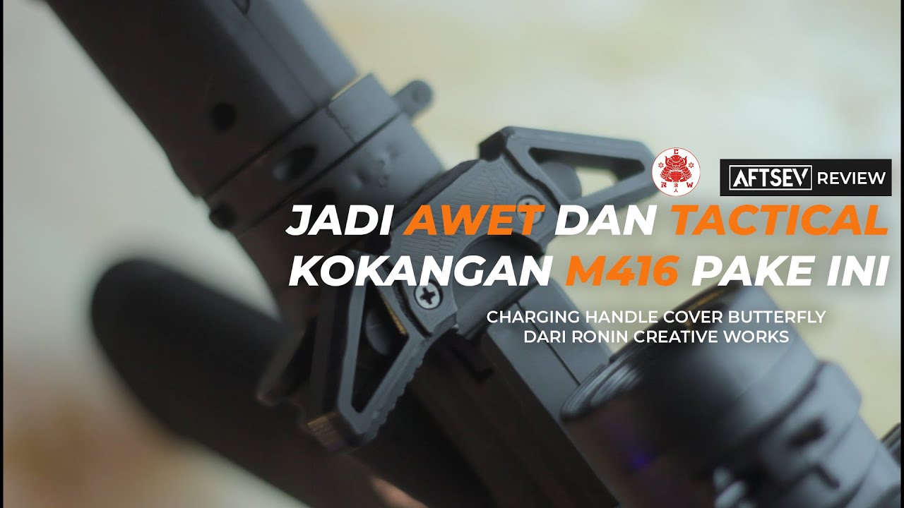 Charging Handle Butterfly buat M416 dari RCW | Indonesia - YouTube