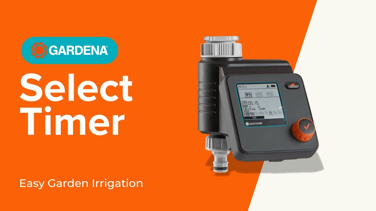 How to Program the Gardena Select Water Timer | Step-by-Step Setup ...