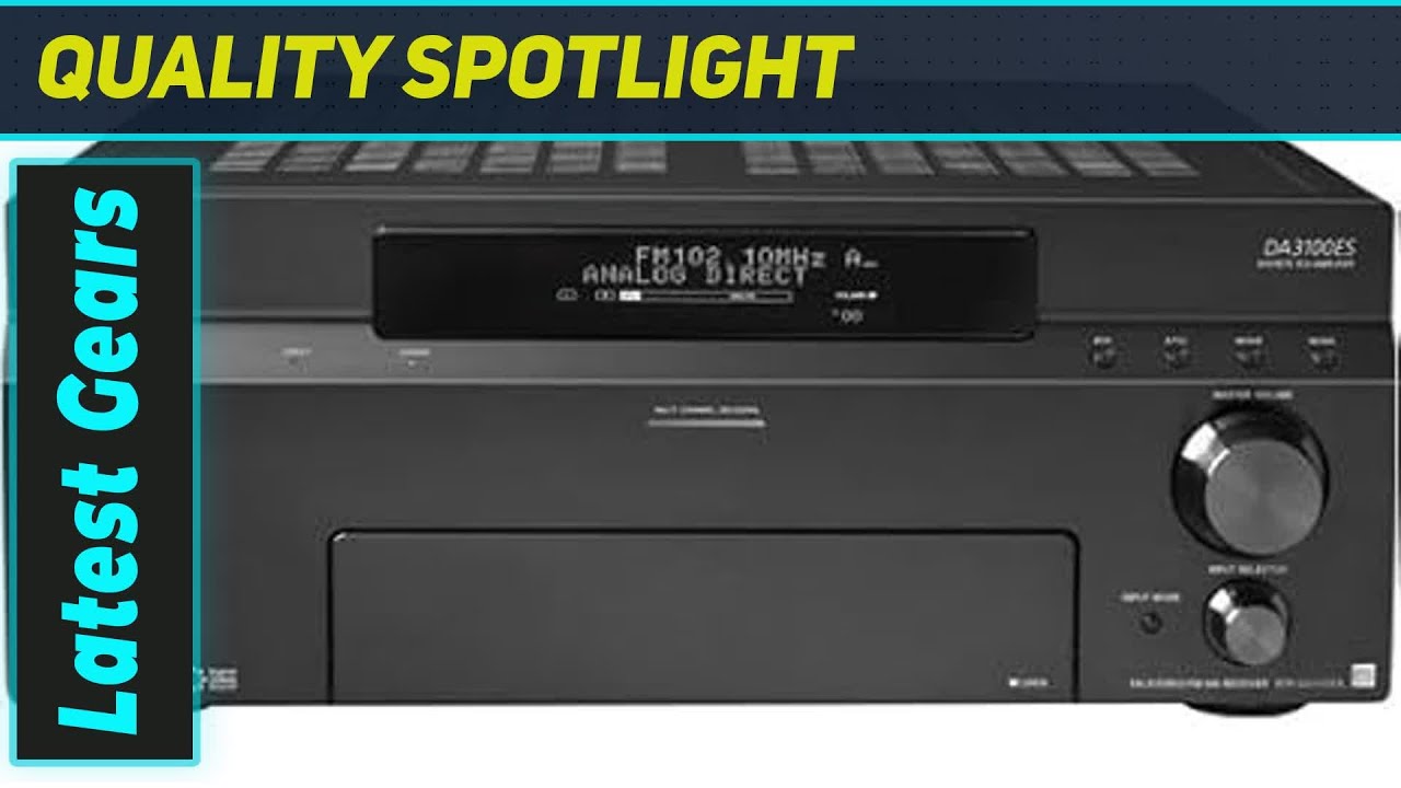SONY STRDA3100ES: An ES Series Powerhouse - YouTube