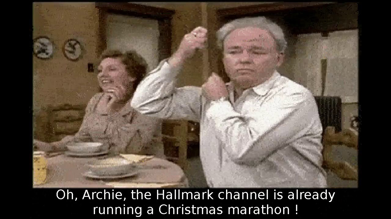 archie bunker hallmark christmas - YouTube