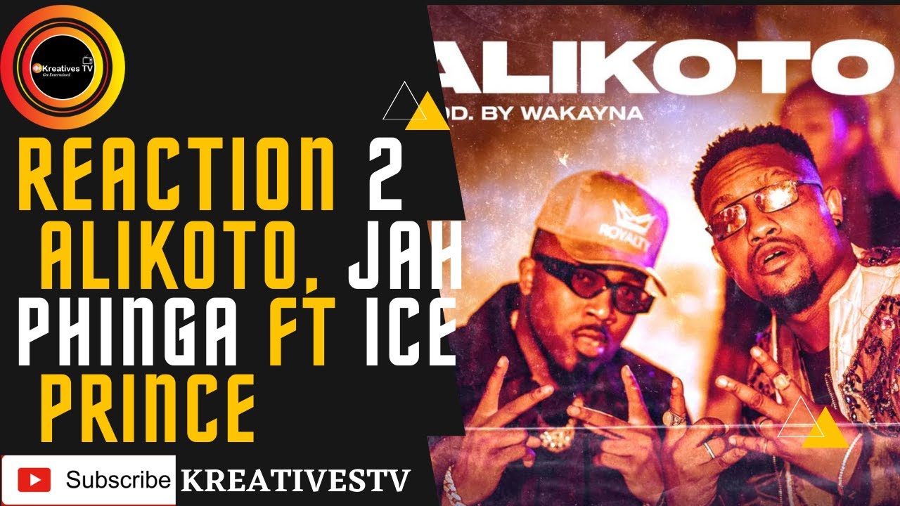 Jah Phinga - Alikoto ft Ice Prince (Official music Video) Reaction ...