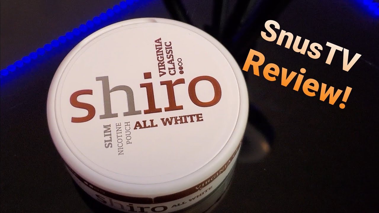 Shiro Virginia Classic Snus Review - SnusTV - YouTube