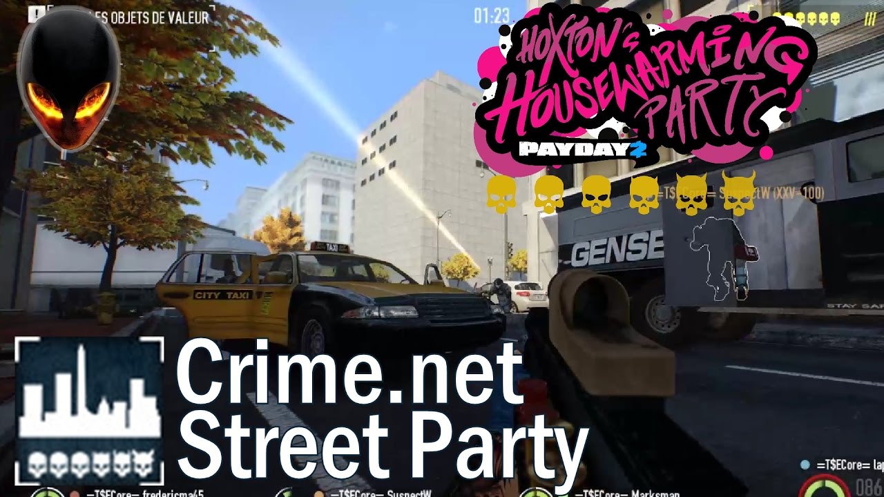 Payday 2 : Crime.net Street Party | Convoi Blindé : Centre ville - Mort ...