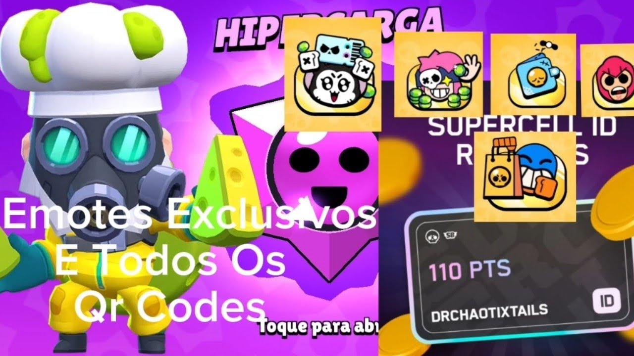 Brawl Stars 5 Novos Emotes Exclusivos Da Supercell Id Rewards E Todos ...