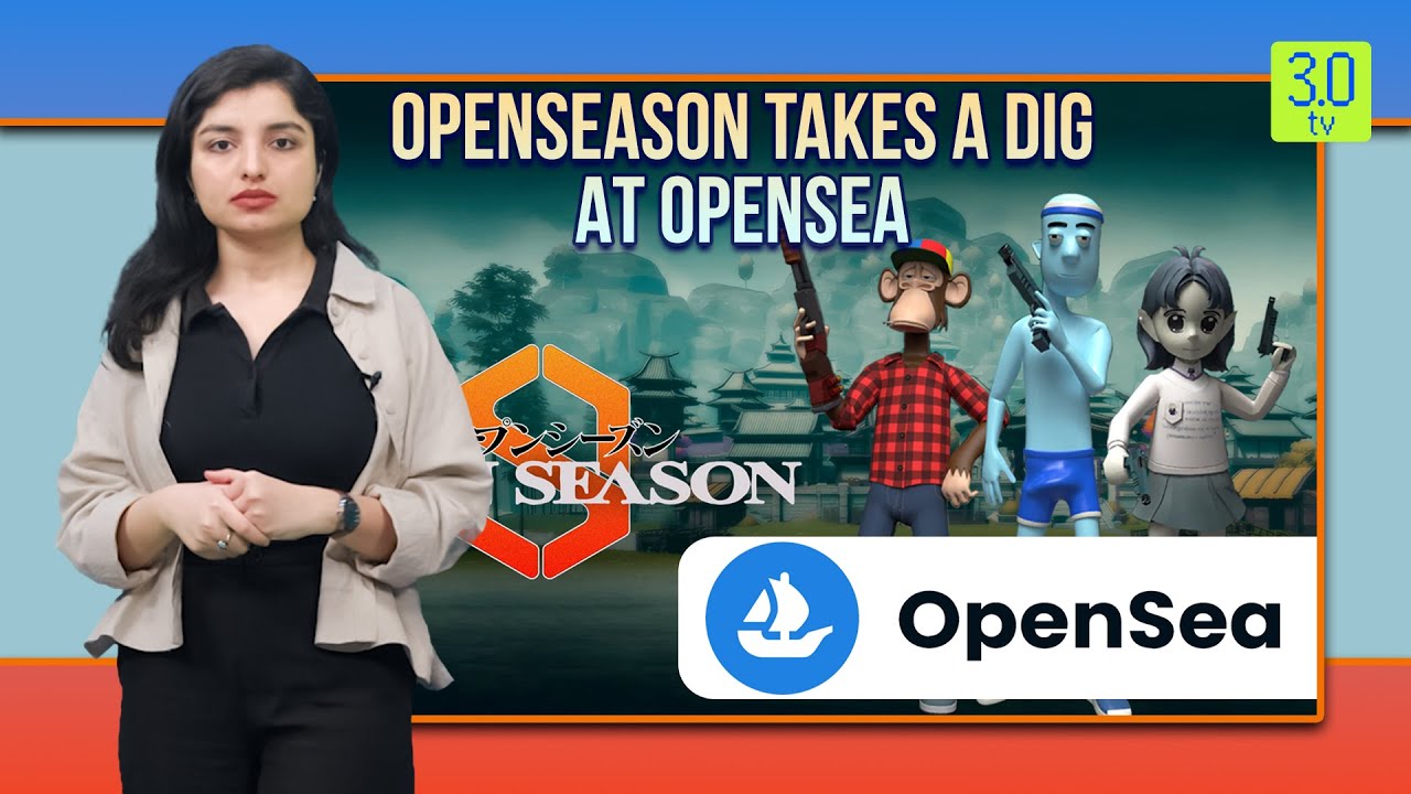 Openseason Takes a Dig at Opensea | Gaming Zone | 3.0 TV - YouTube