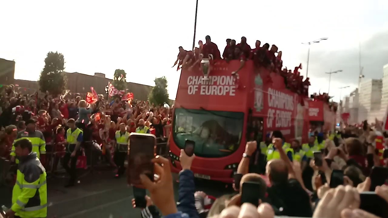 Liverpool Homecoming 2019 Klopp goes Crazy - YouTube