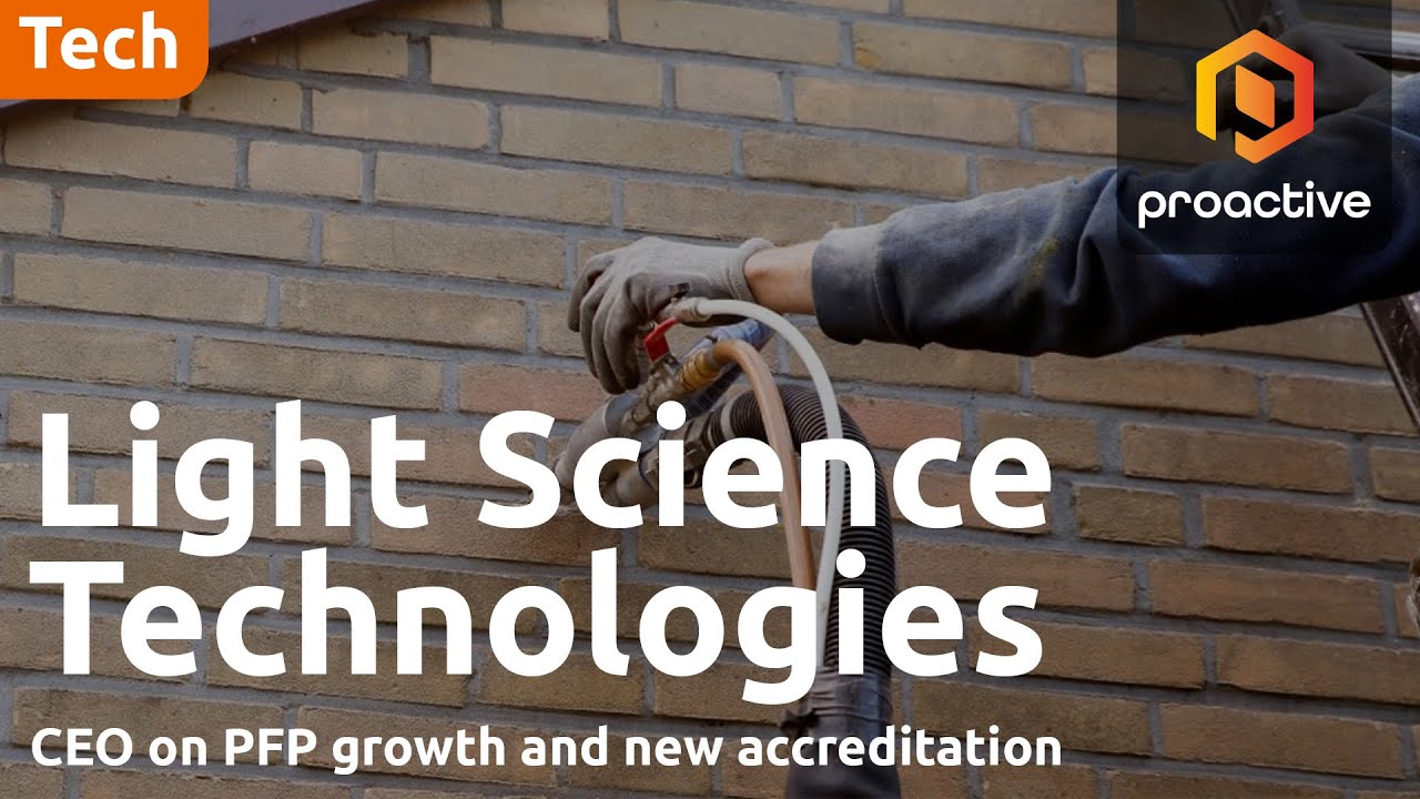 Light Science CEO on PFP growth and new fire safety accreditation - YouTube