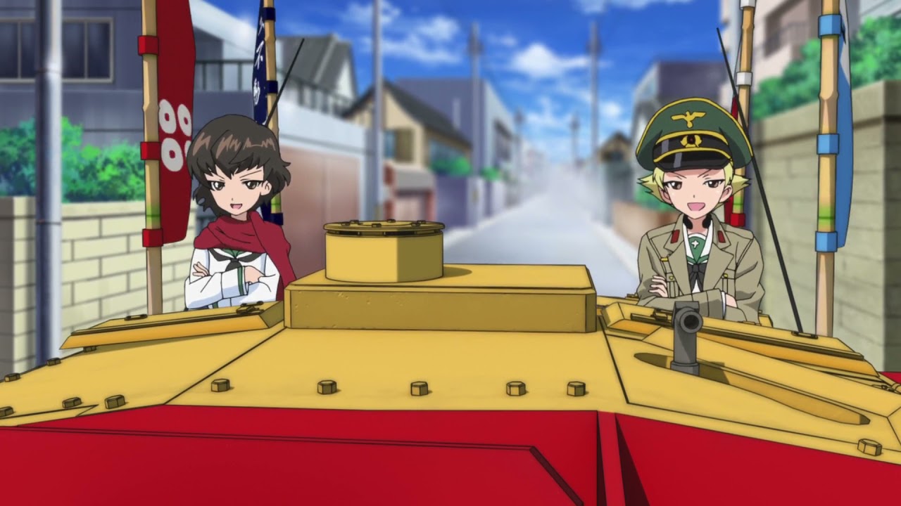 GIRLS UND PANZER HA-HA - YouTube