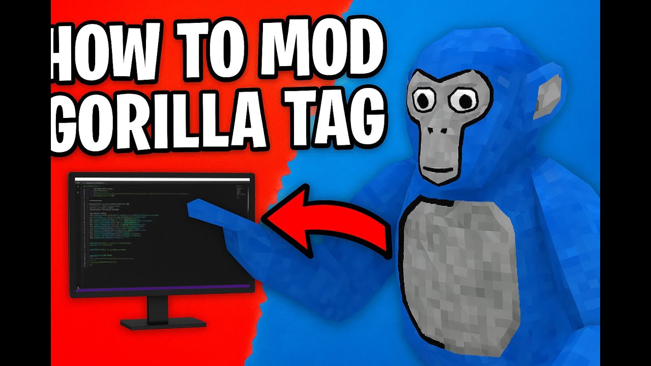how to mod gorilla tag!!!!! - YouTube