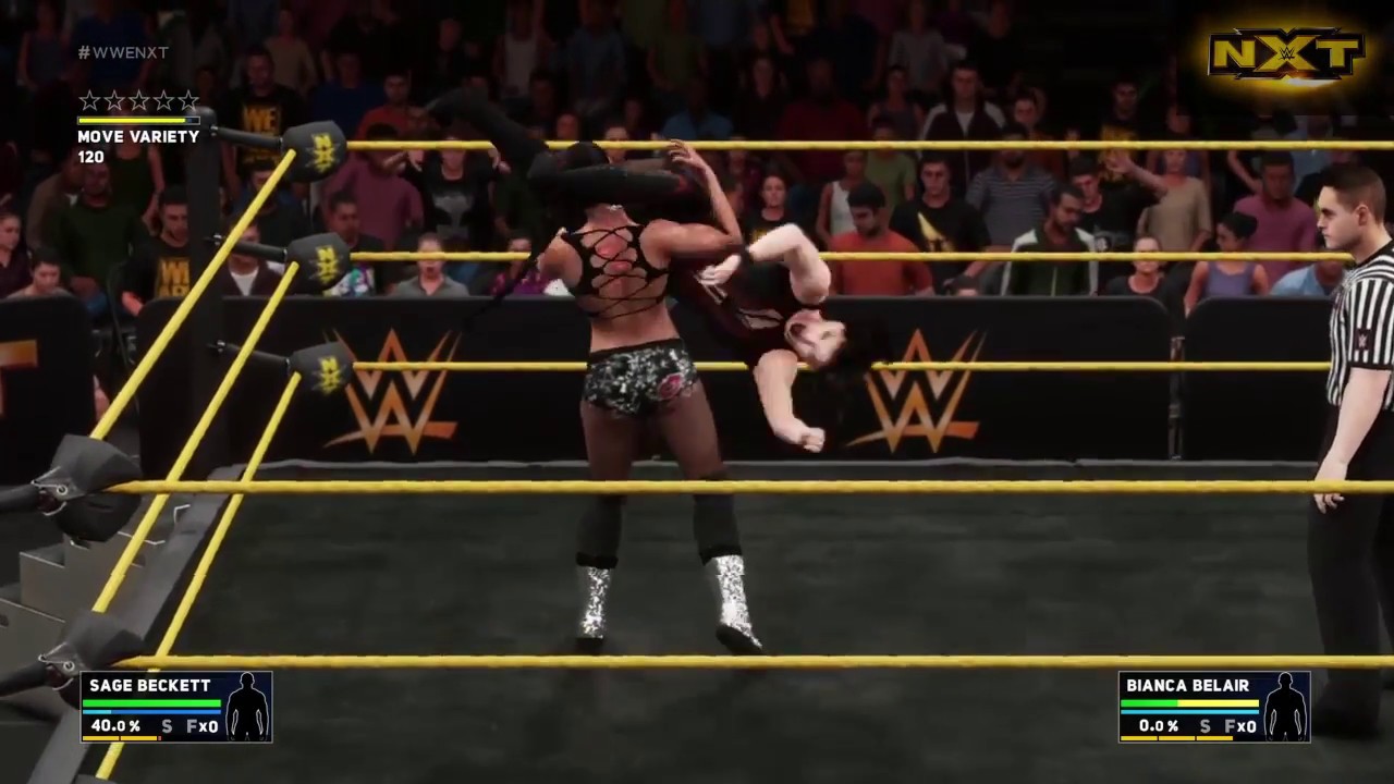 Sage Beckett vs. Bianca BelAir | WWE NXT: Nov.29, 2017 - YouTube