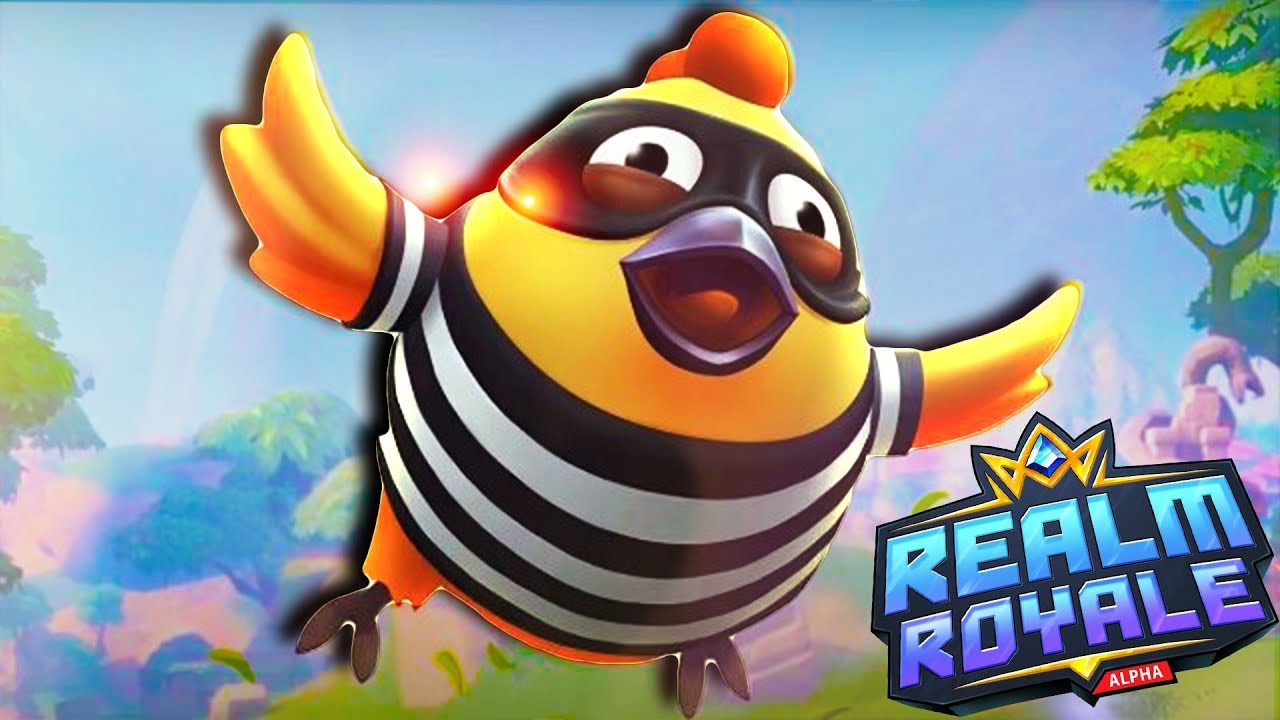 CHICKENS IN A BATTLE ROYALE? HAHAHA | Realm Royale - YouTube