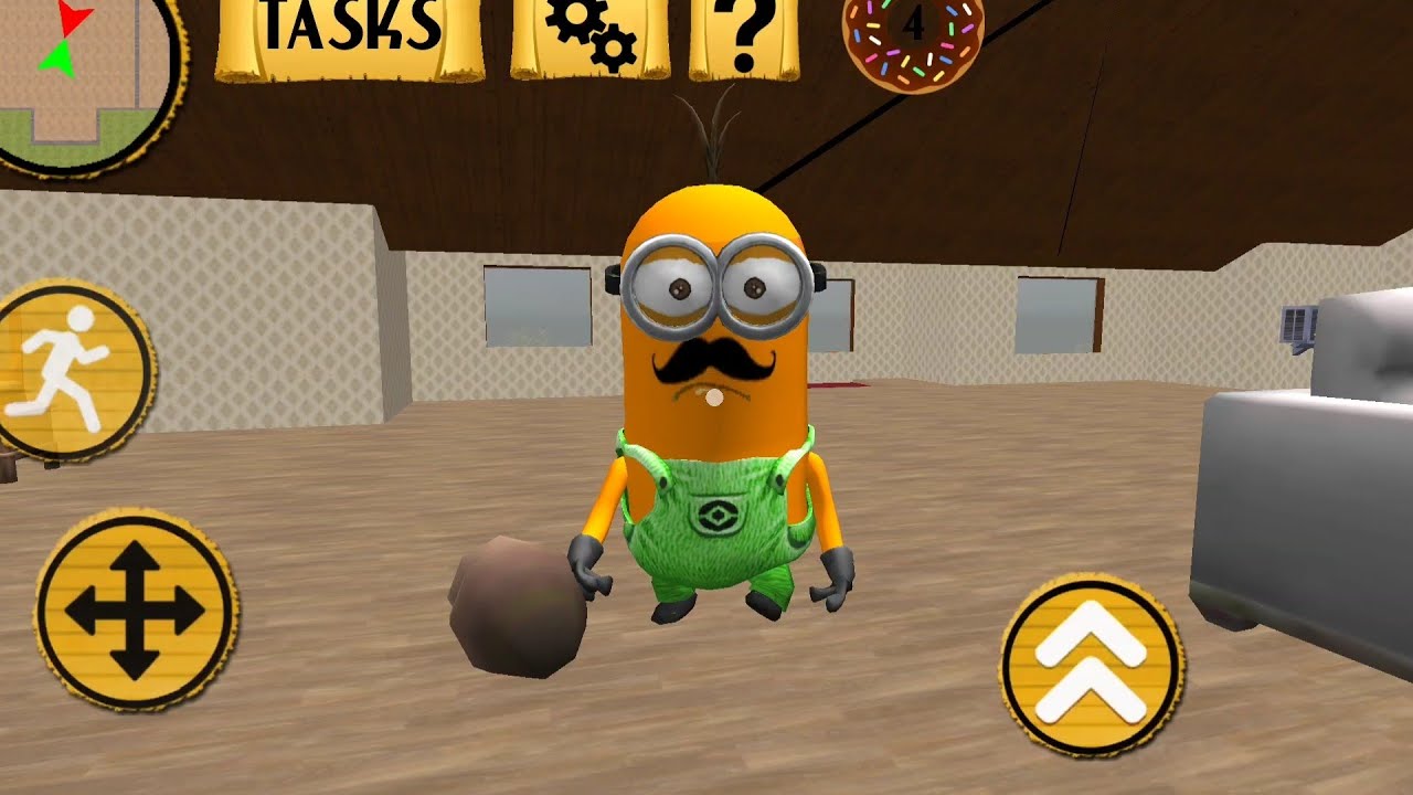 Hello Minion Despicable Neighbor Escape 3D - Episode 8 - Gameplay - YouTube