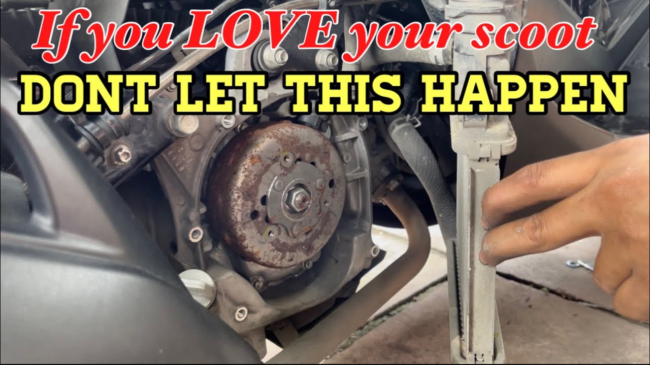 Yamaha NMAX: MAGNETO after 2 years, how to avoid RUST - YouTube