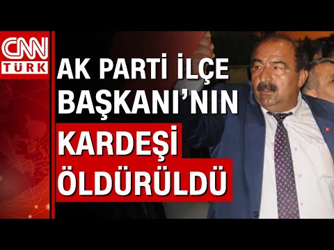Eski AK Parti Cizre ilçe başkanının kardeşi Tahir Güven silahlı saldırıda öldürüldü