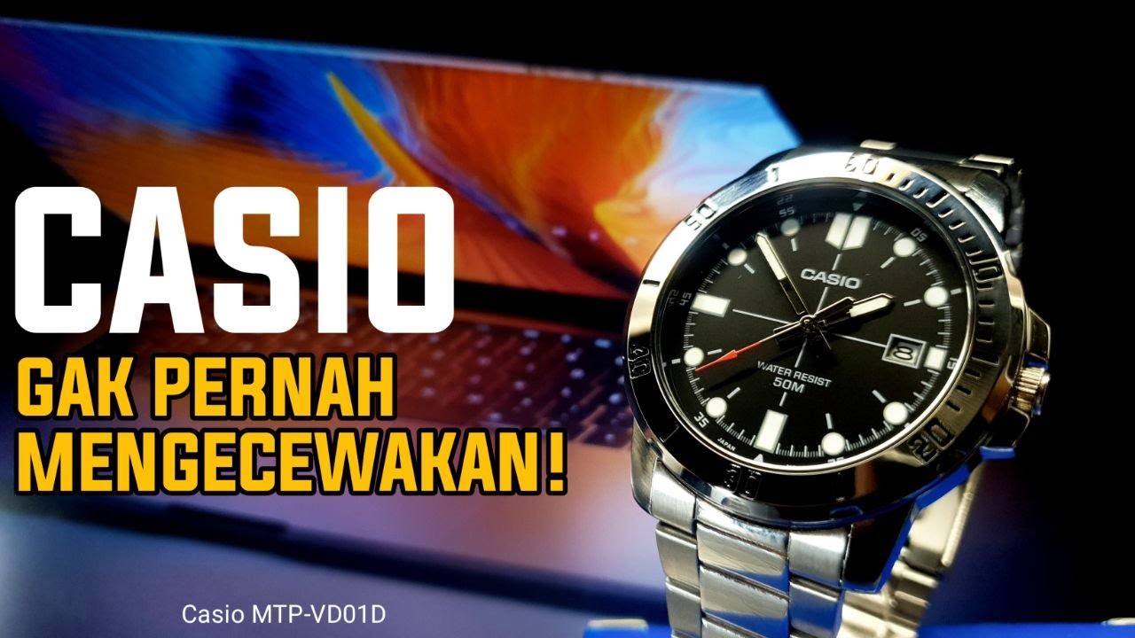 JAM TANGAN ANTI MAHAL KUALITAS MAKSIMAL 🔥 | CASIO MTP-VD01D - YouTube