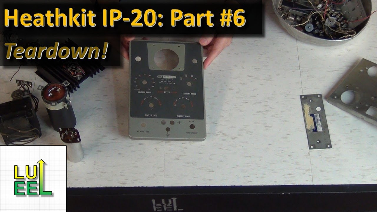 Heathkit IP-20 Power Supply: Part #6 - YouTube
