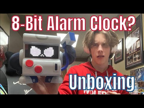 Unboxing NEW Brawl Stars 8-Bit Digital Desk Clock from Line Friends ...