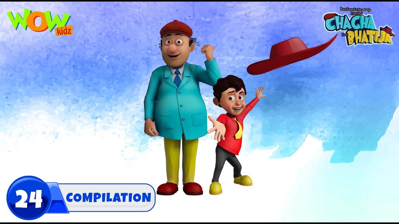 Chacha Bhatija Non stop 3 episodes | 3D Animation for kids | #24 - YouTube