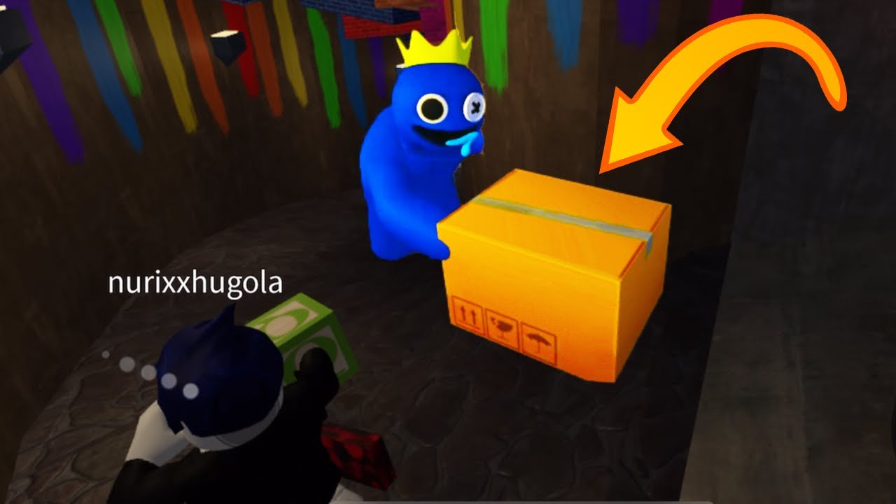 Rainbow Friends 4K Roblox - he almost ate me!!! - YouTube