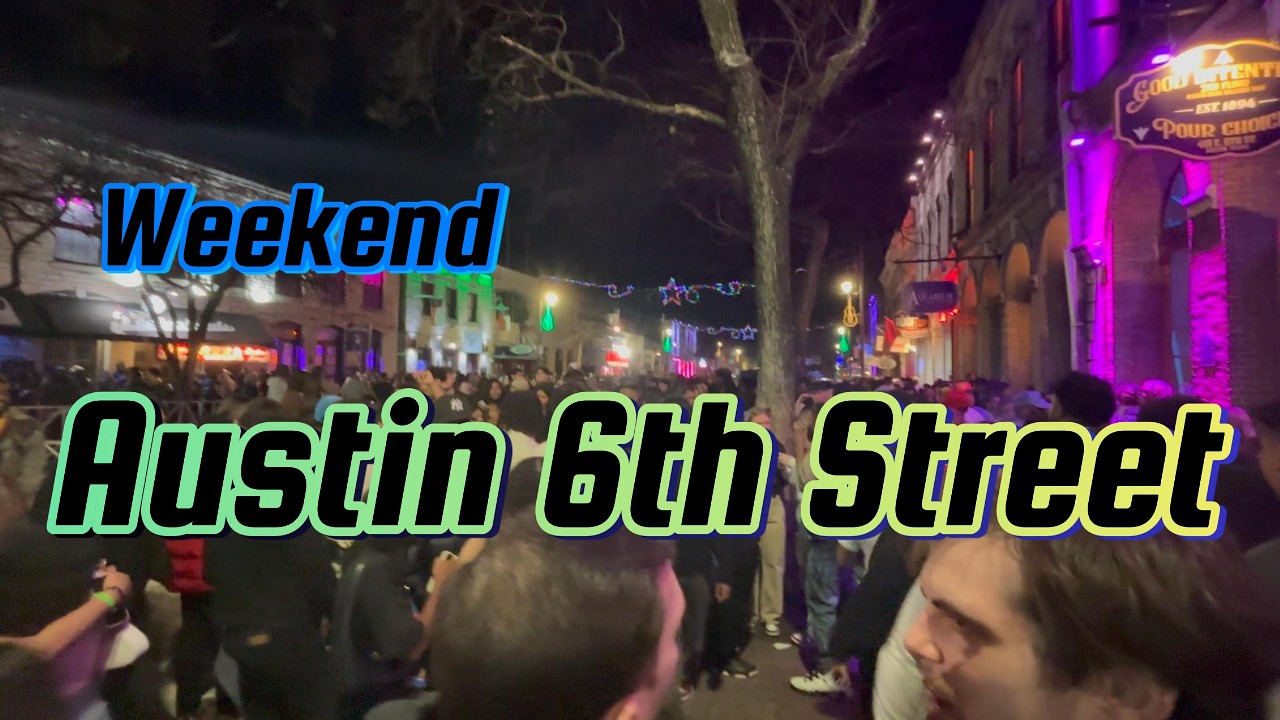 Exploring Austin’s Wildest Street: 6th Street - YouTube