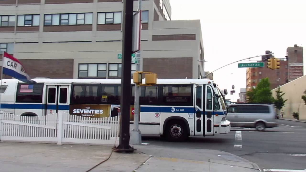 MTA New York City Bus: 1996 Nova Bus RTS #8907 on the Q5 Local Bus ...