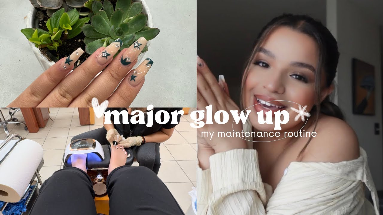 MAJOR GLOW UP TRANSFORMATION | maintenance routine, first time dying my ...
