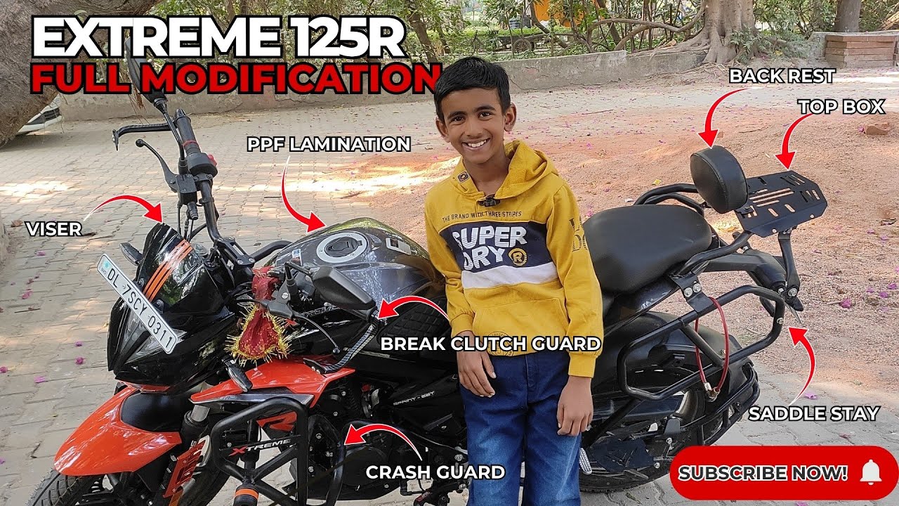 Hero Xtreme 125R | Full Modification | New Look Xtreme 125R | 💸XTREME ...