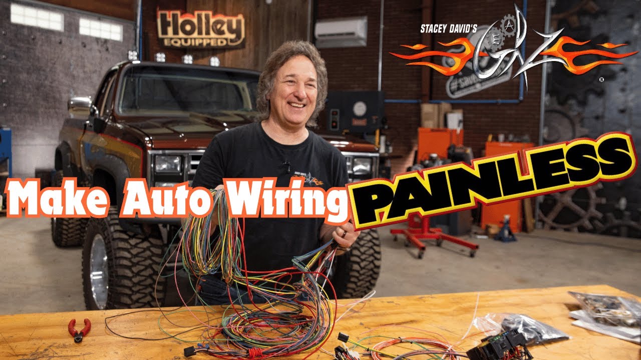 Auto Wiring - The PAINLESS Way! Stacey David's Gearz S18 E7 - YouTube