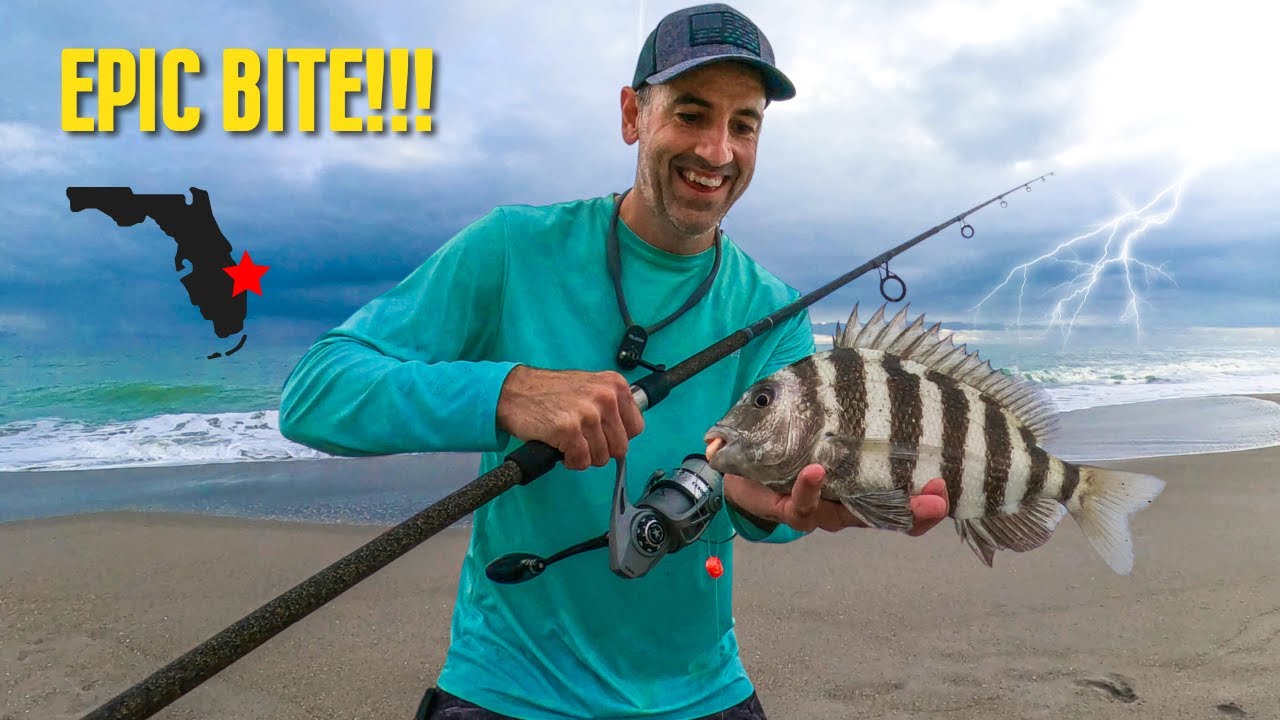 EXACTLY Why YOU Should Fish During a STORM! EPIC Day Surf Fishing ...