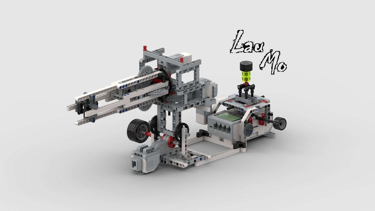 #25【Lau Mo】LEGO EV3 GUN《M134 Minigun Plus火神機槍+座》國慶愛台灣版 building ...