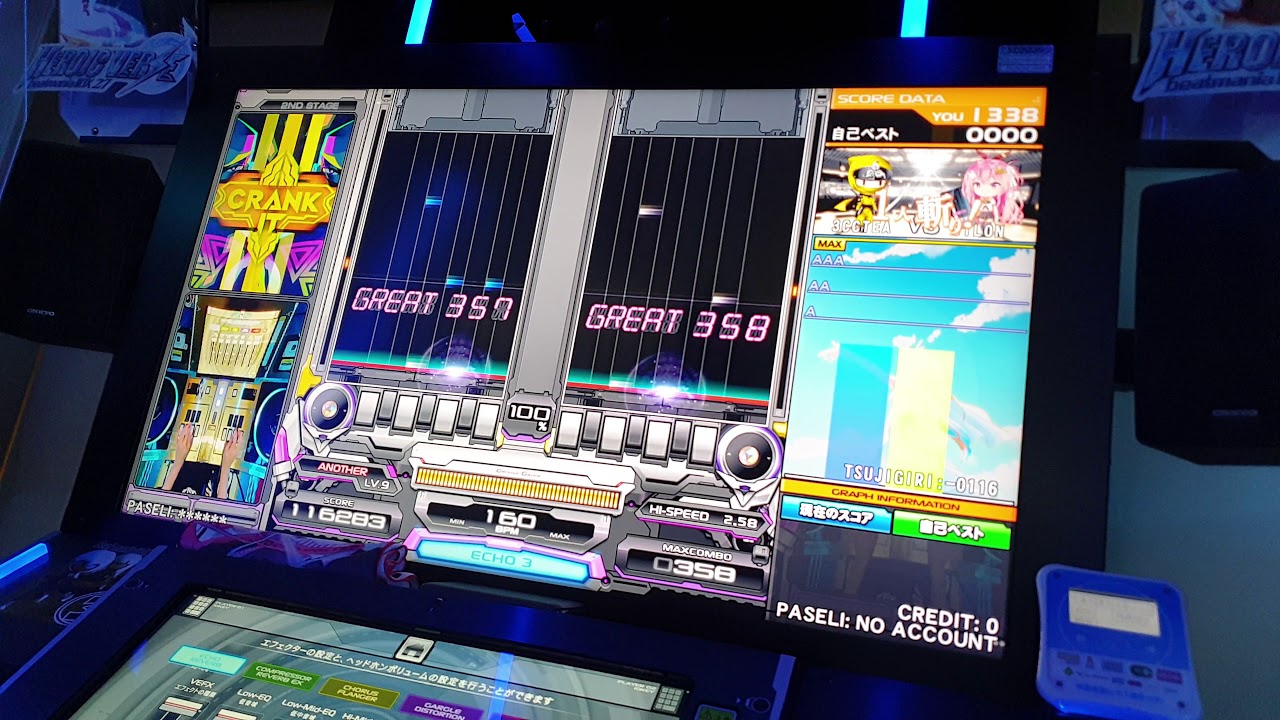 Beatmania IIDX 27 HEROIC VERSE LIGHTNING MODEL Crank It DPA - YouTube