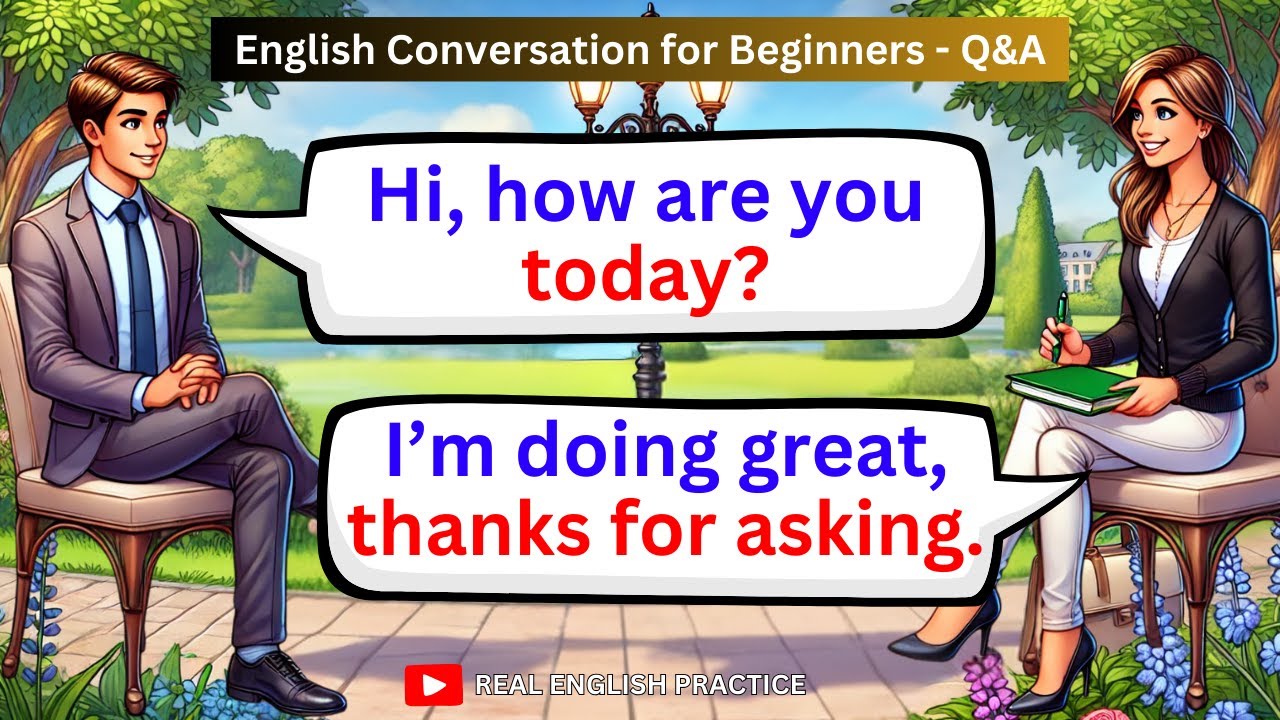 Simple English Conversation Practice | 500+ Daily Routine Questions and ...