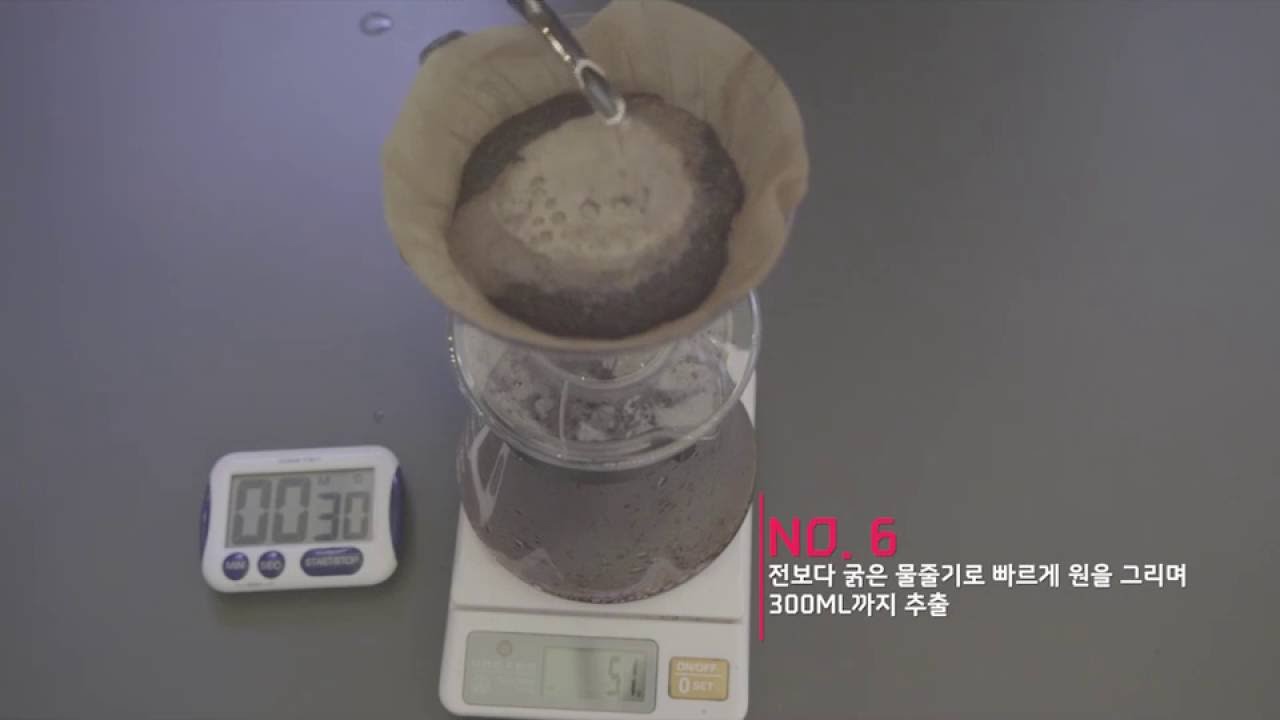 핸드드립 강좌 바리스타2급실기동영상 보시기 전에 커피를 마시고 서울 카페쇼 에서도 볼 수 없는 기조충 기초영상 Youtube