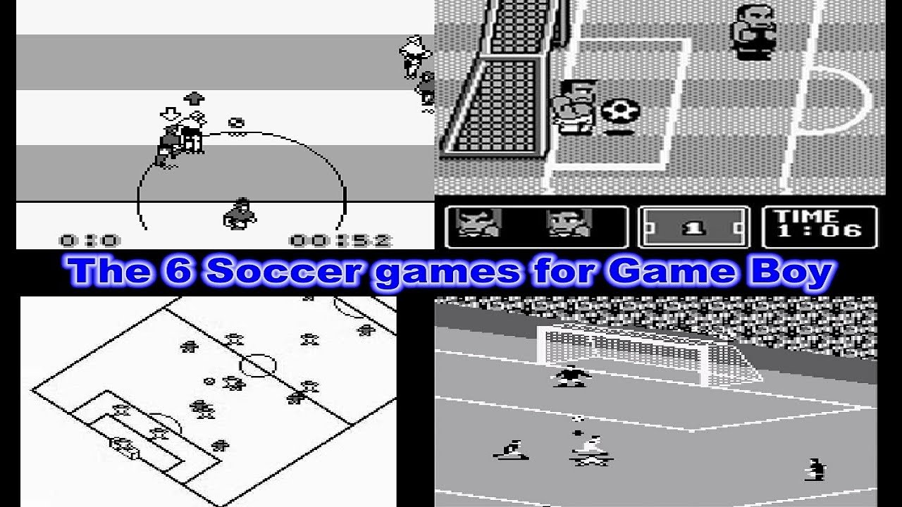 The 6 Soccer games for Game Boy - YouTube