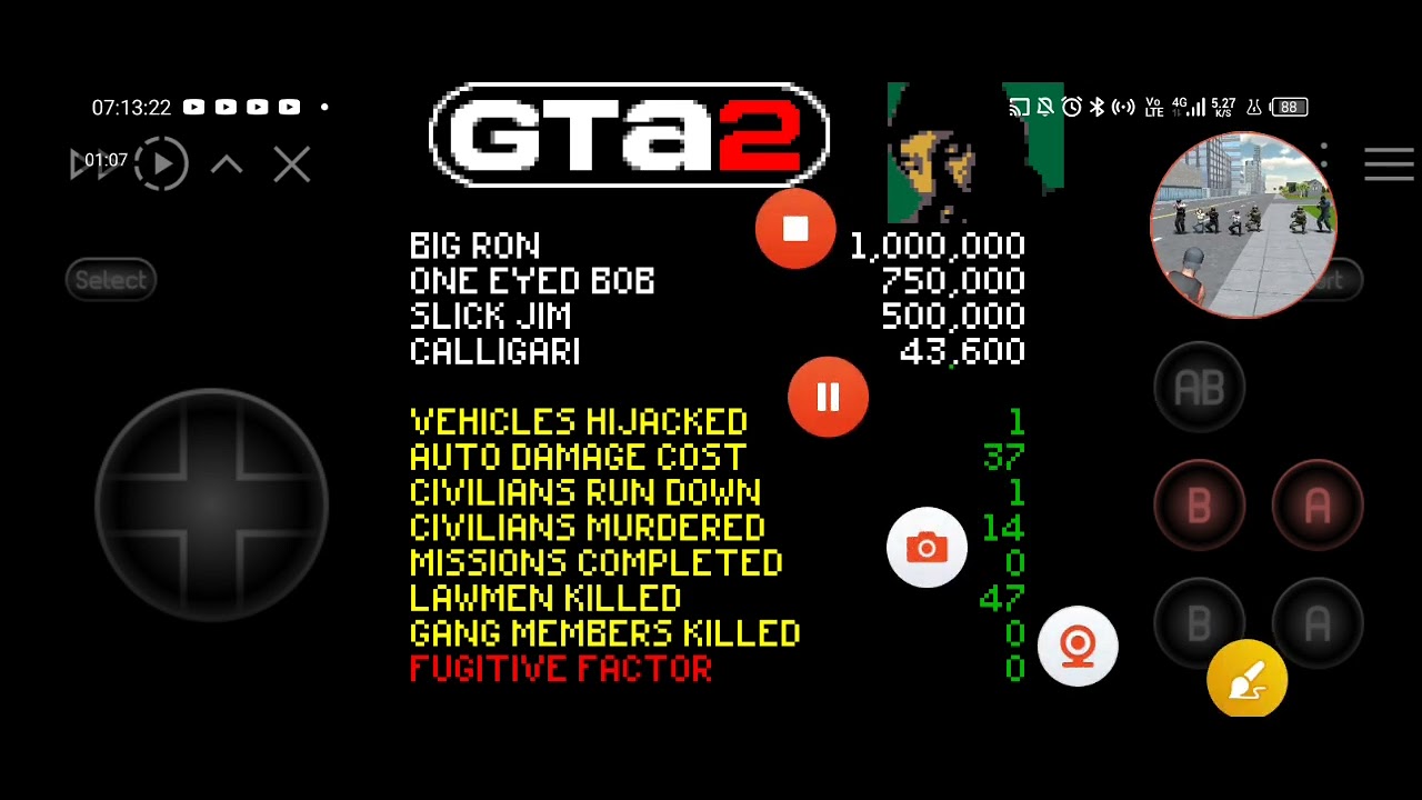Grand Theft Auto 2 GBC Busted Or Killed And Grand Theft Auto Advance ...