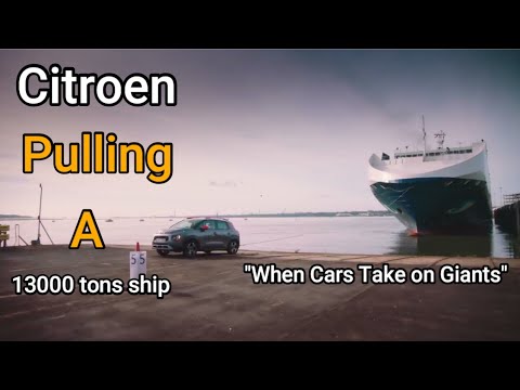"Citroen's Herculean Haul: Towing a 13000 Ton Vessel in the Dead of ...