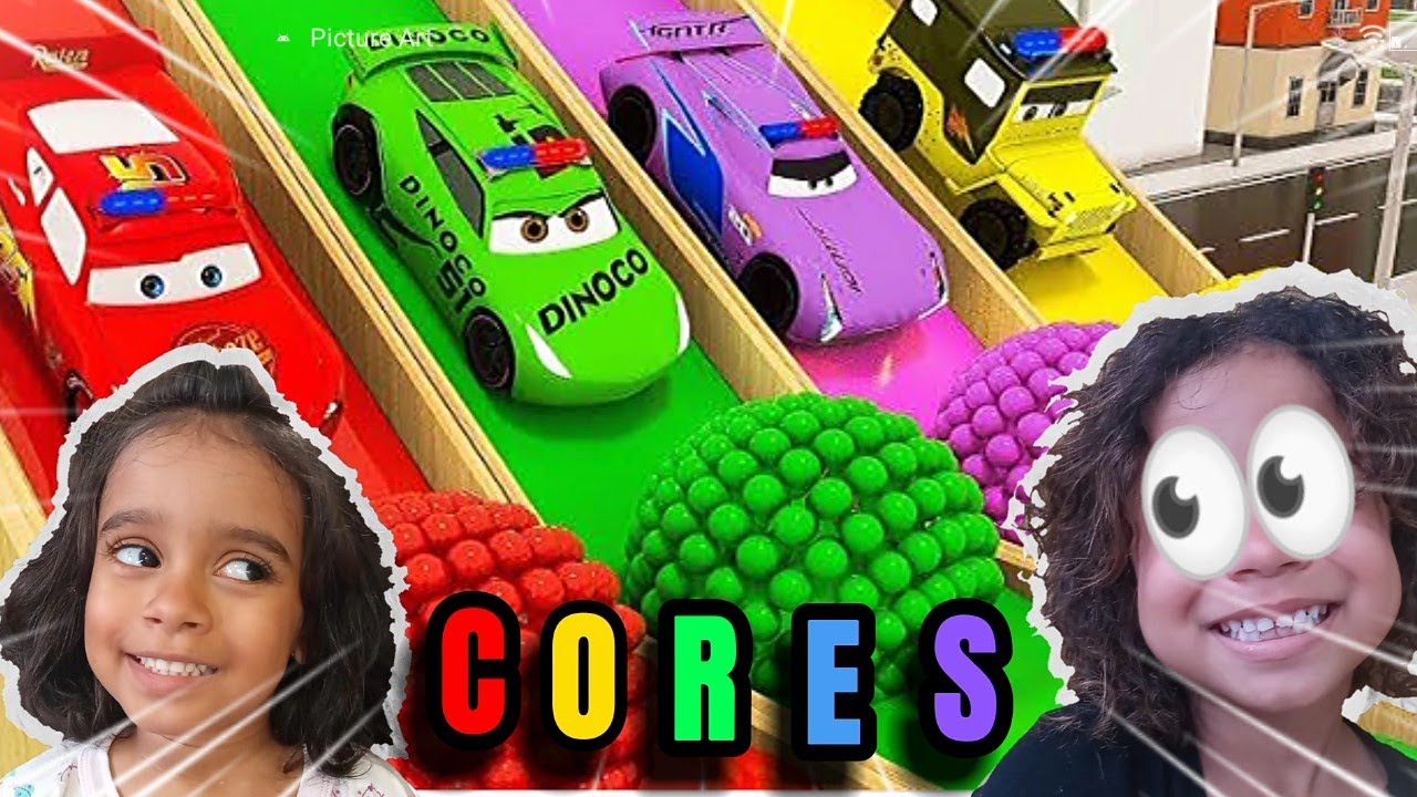 APRENDA AS CORES EM INGLÊS e PORTUGUÊS | LEARN COLORS FOR CHILDREN in ...
