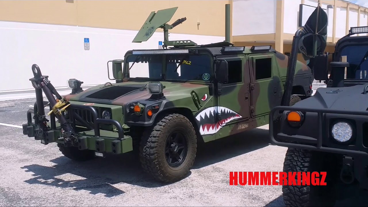 CUSTOM HUMVEE ARMOR SLANTBACK - YouTube