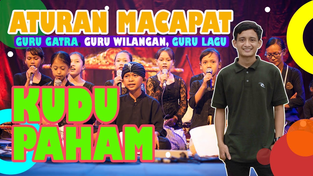Guru Lagu, Guru Wilangan, Guru Gatra | Aturan Dasar Macapat - YouTube