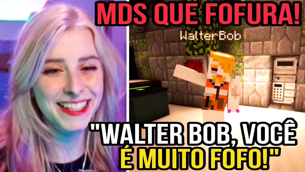 O WALTER BOB AJUDANDO A BAGI 😍 | MINECRAFT QSMP - YouTube