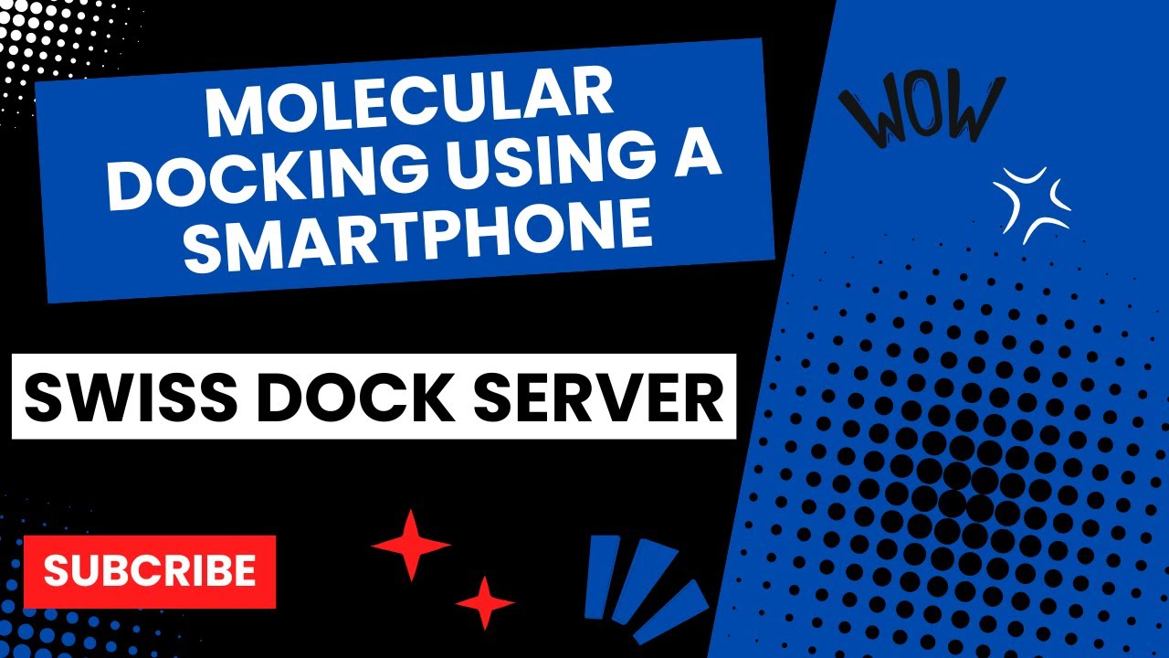 Tutorial 14: SWISS DOCK- Web server for molecular docking - YouTube