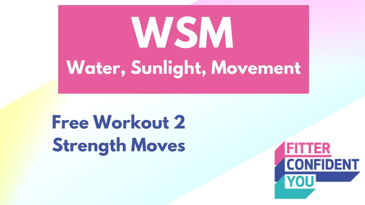 WSM 8 Minute Strength Workout - The Best Way To Start Your Day! - YouTube