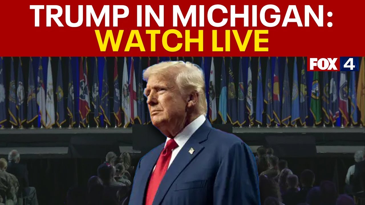 LIVE: Trump in Michigan | FOX 4 - YouTube