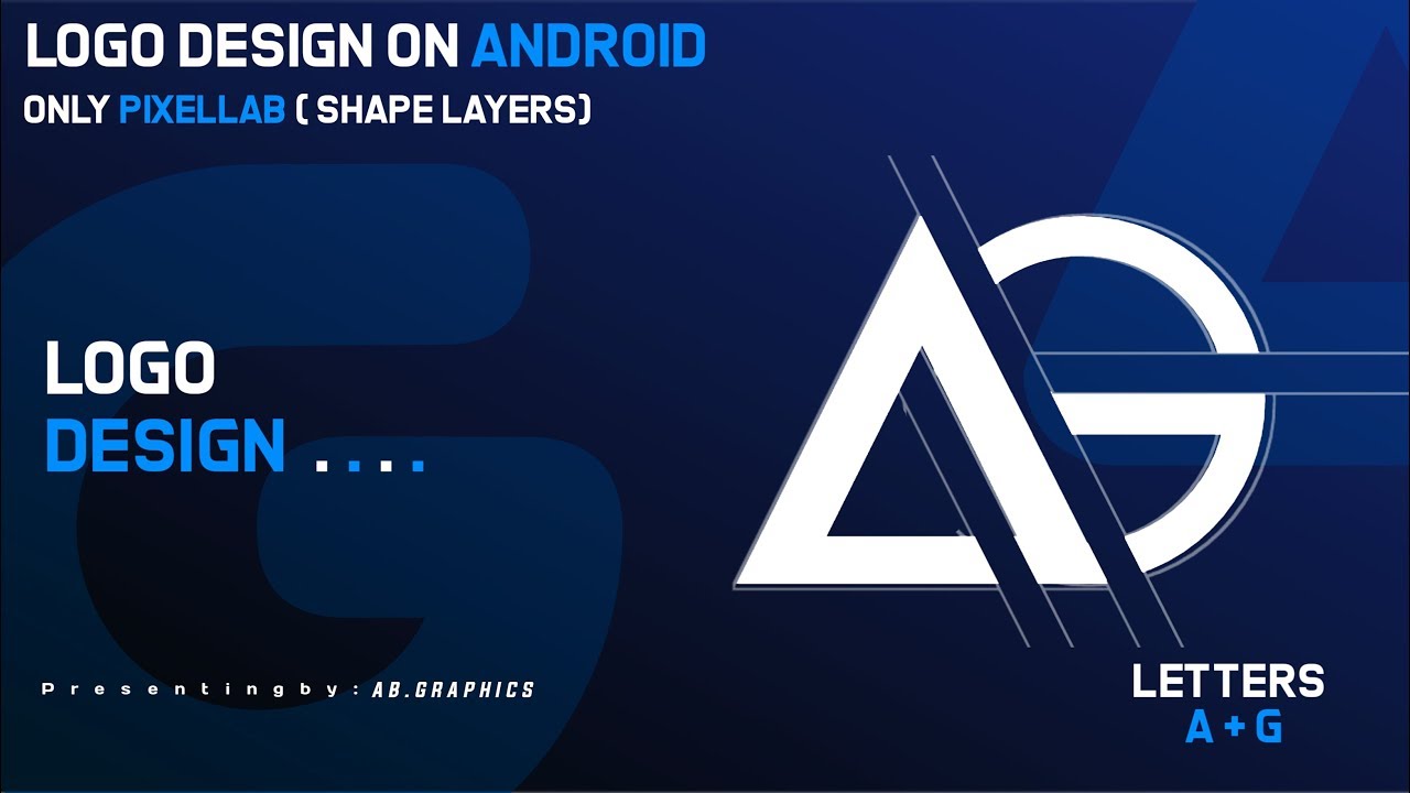 LOGO DESIGN in Pixellab - YouTube