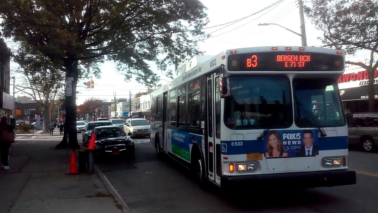 RARE: 2004 Orion VII Old Gen Hybrid #6533 on the B3 (Bergen Beach Bound ...