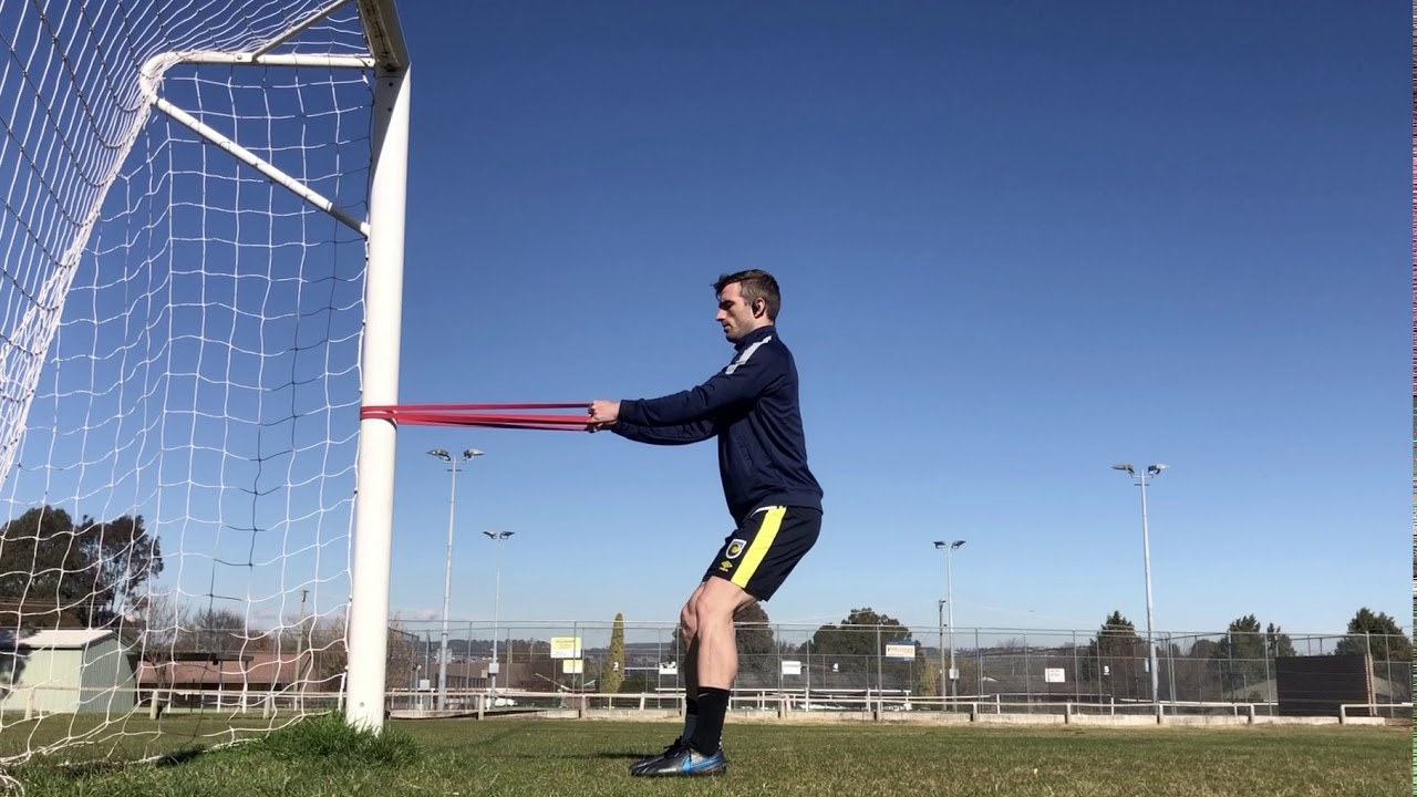 Resistance Band Mid Row - YouTube