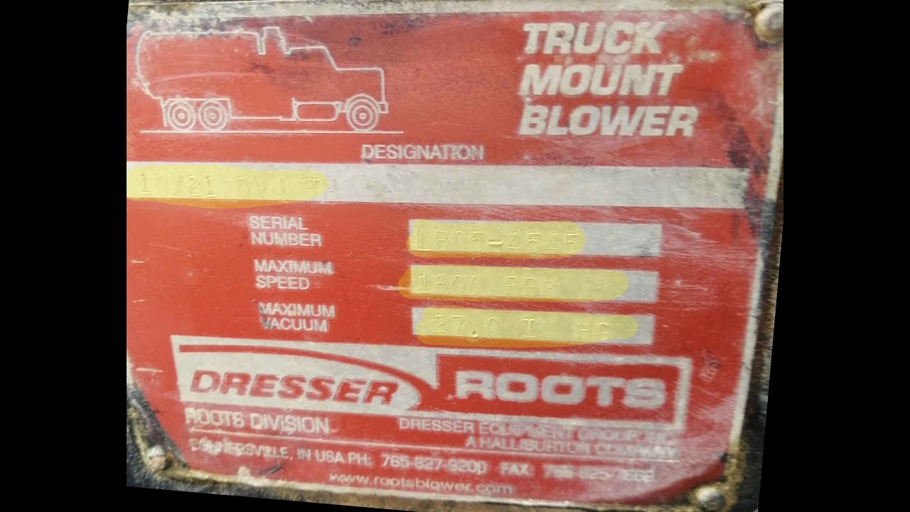 dresser roots blower 10Х21 dvj TM Балансировка роторов - YouTube