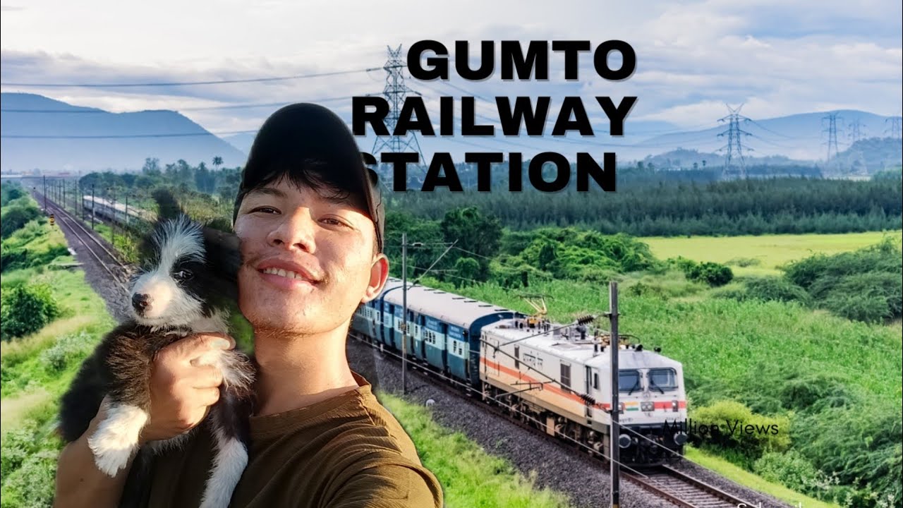 Gumto Railway station😄 /Explore most beautiful railway station in ...