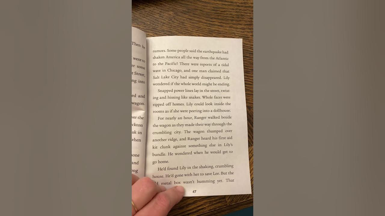 Ranger In Time : Escape from the Great Earthquake (Chapter 6) By Kate ...